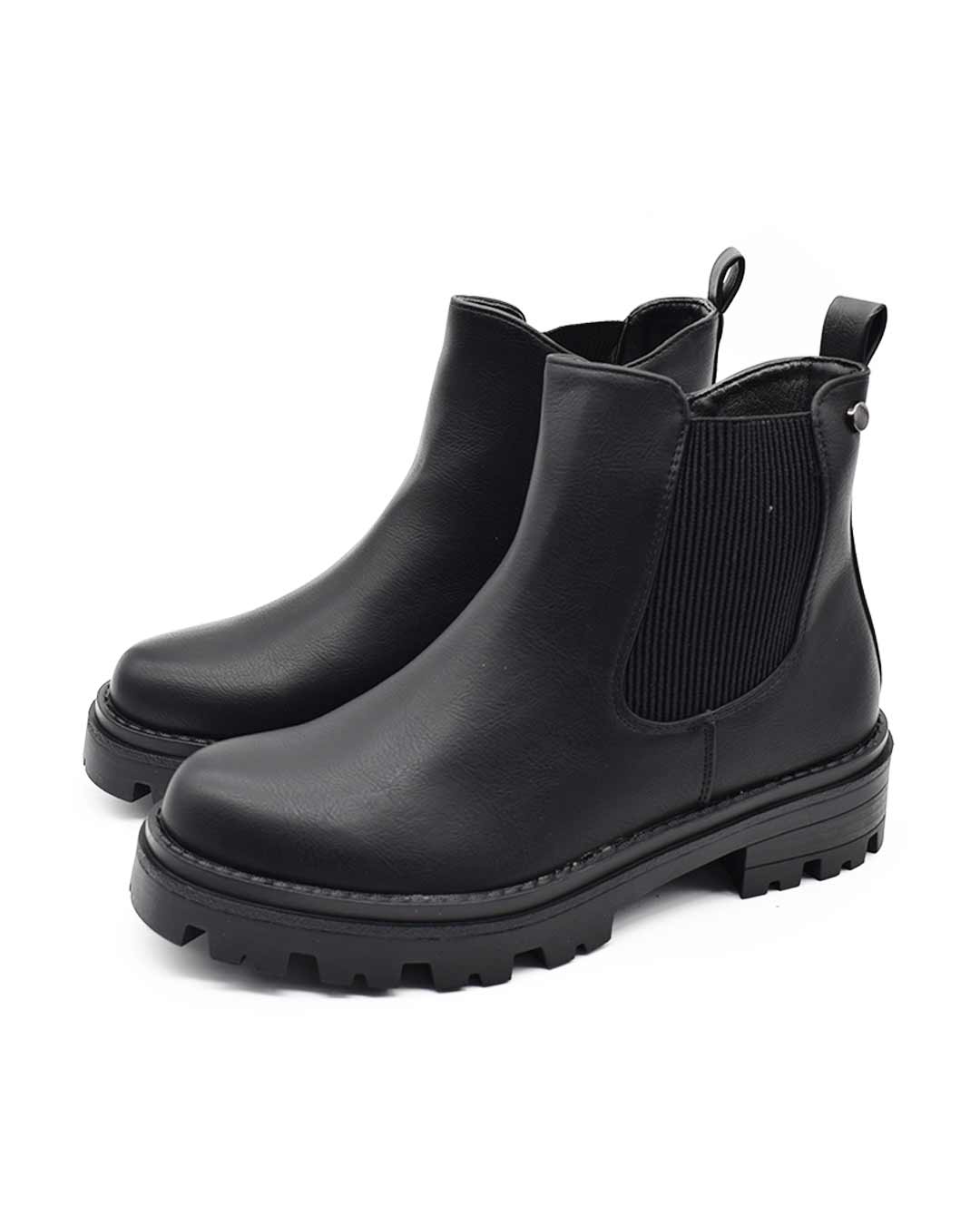 Botas Chelsea Mujer Flux negro - Bestseller